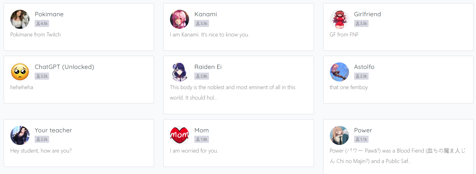 Chat With Your Favorite Characters with ChatFAI - Guidady