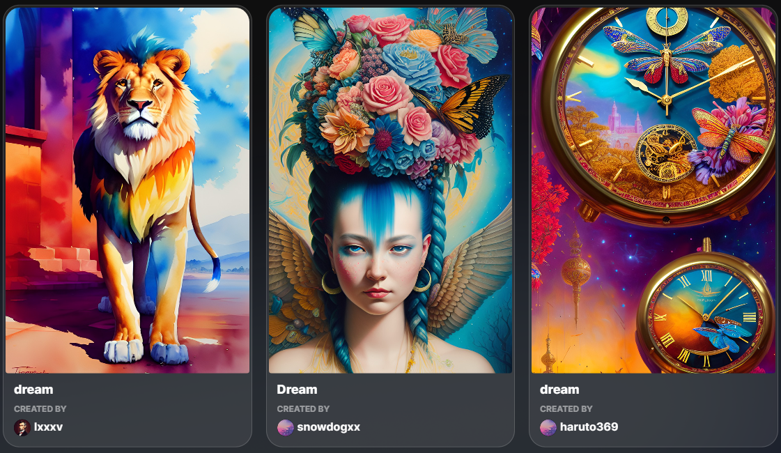 Dream by WOMBO: Generate AI Art from Words! - Guidady