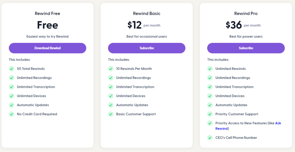 Rewind AI : The Ultimate App for Capturing and Recalling Anything You ...