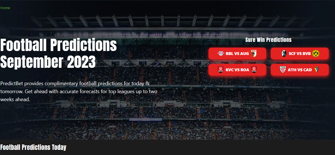 Top 10 AI Football Prediction Tools in 2023 - Guidady