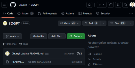 3D-GPT: Procedural 3D Modeling With Large Language Models