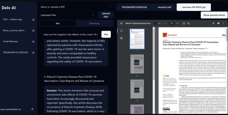 Delv AI: AI Research Assistant for Your Search Workflows